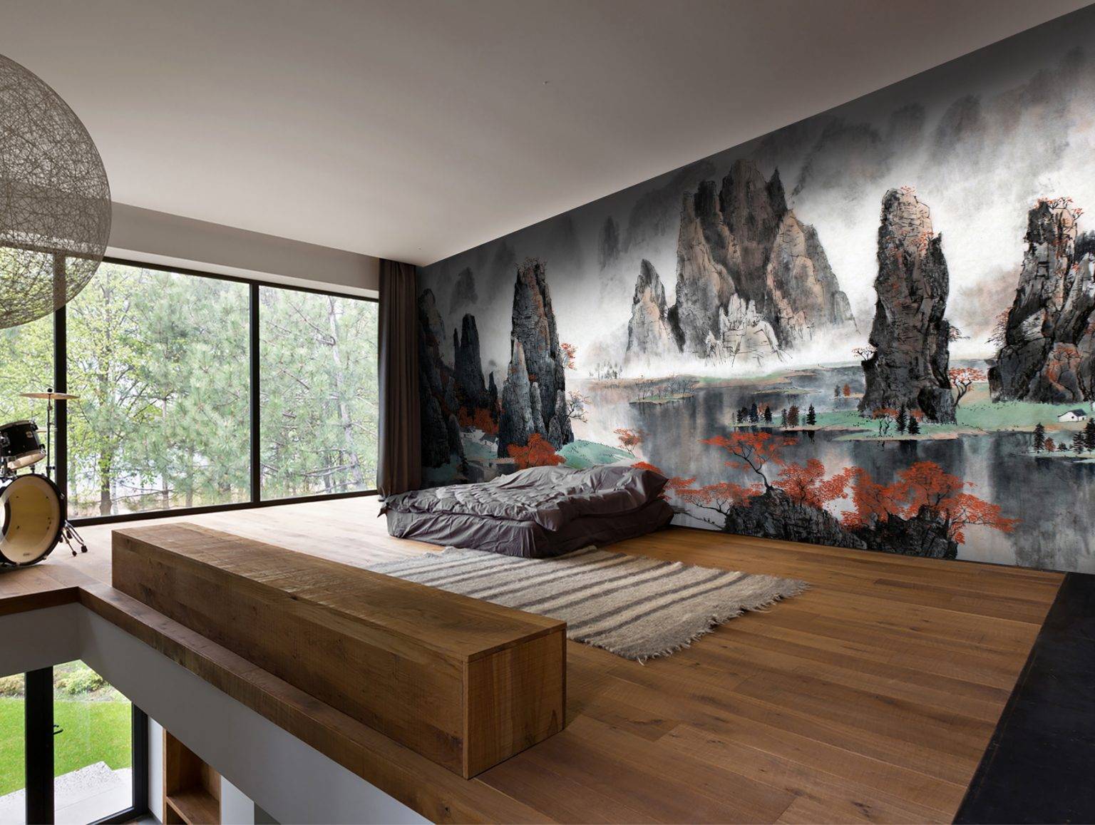 Japanese Autumn wall mural – Nouqoush