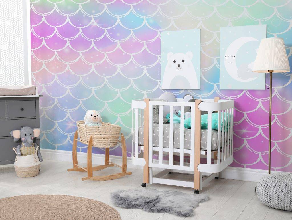 Fish tail wall mural - Nouqoush