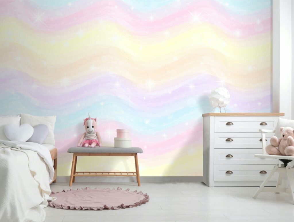 Pastel sky wall mural – Nouqoush