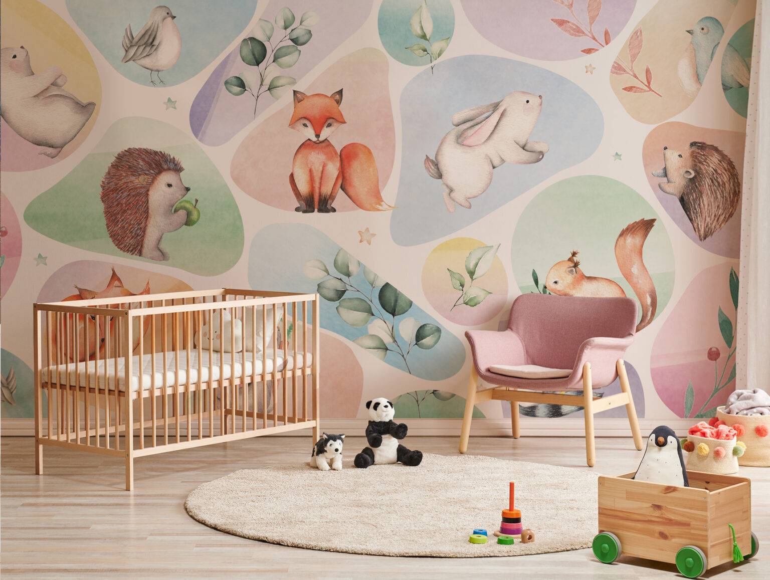 cartoon style wallpaper mural – Nouqoush