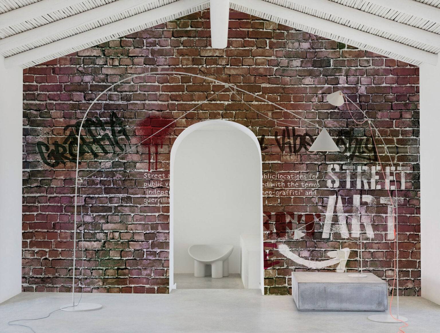 Graffia wallpaper mural - Nouqoush