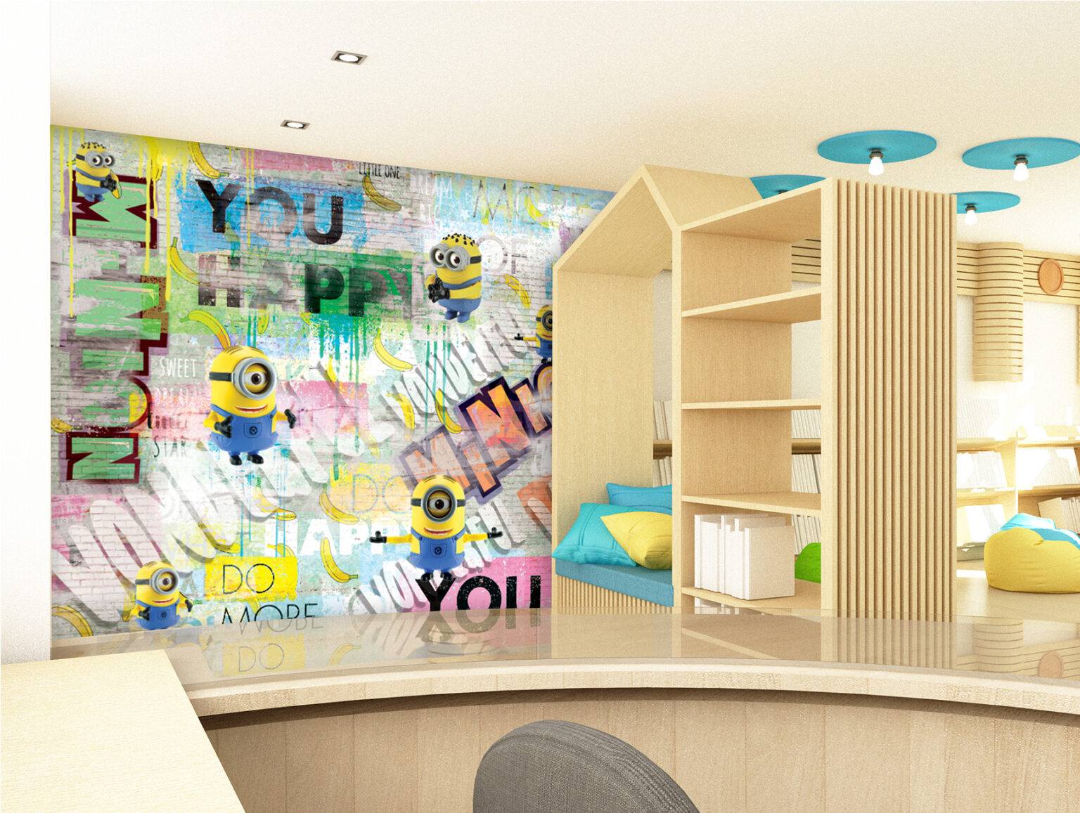 Minion wallpaper mural – Nouqoush