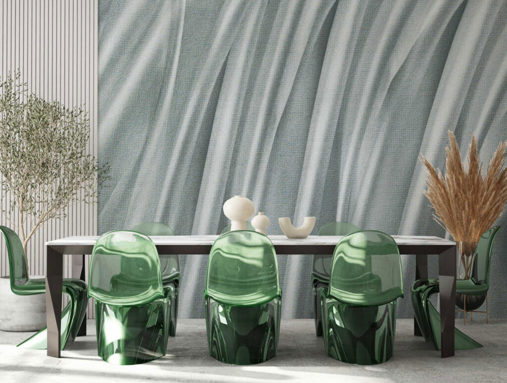 Luxurious silk wallpaper mural – Nouqoush
