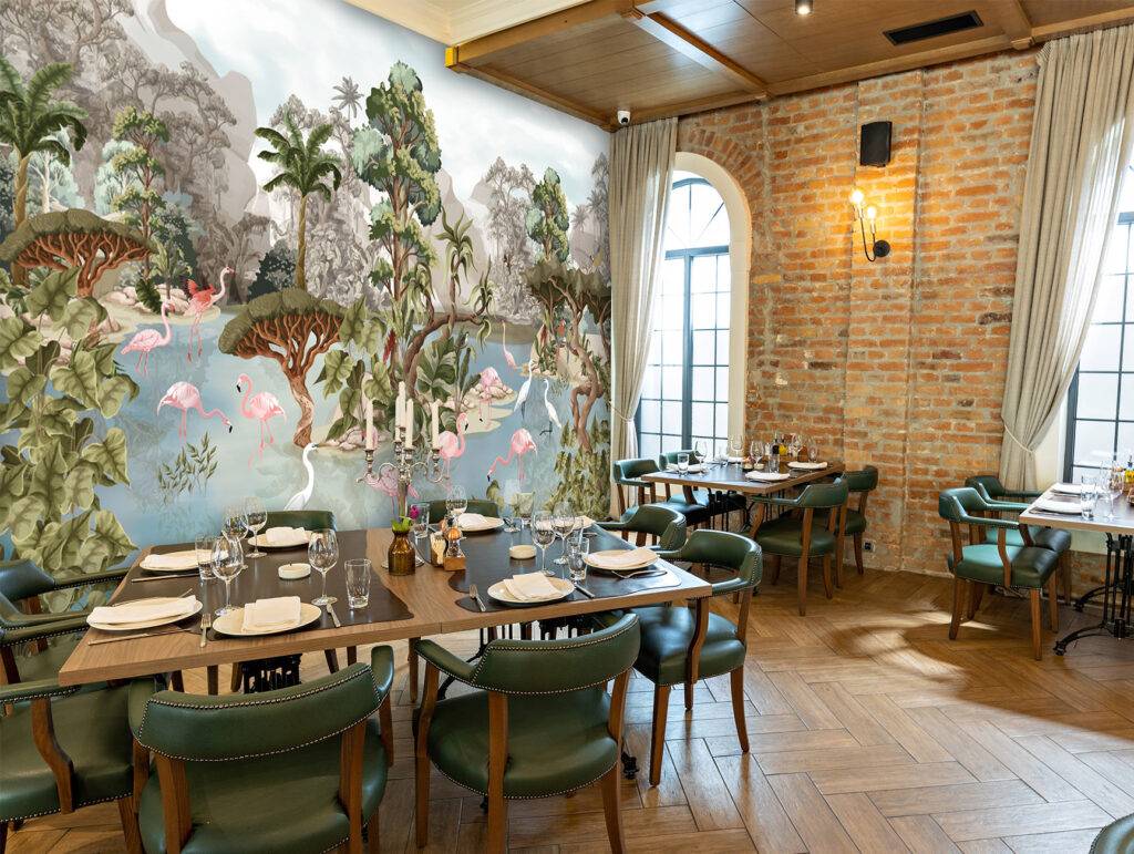 Natural oasis wall mural – Nouqoush