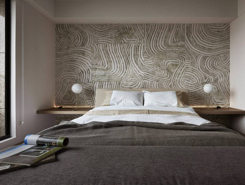 Geometric notes wall mural – Nouqoush