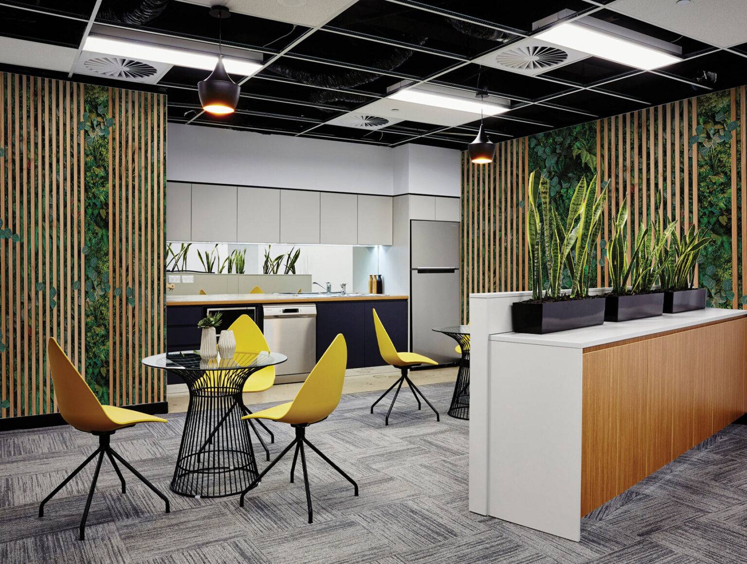 Biophilic wall mural – Nouqoush