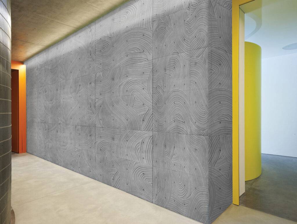 Grooved blocks wall mural – Nouqoush