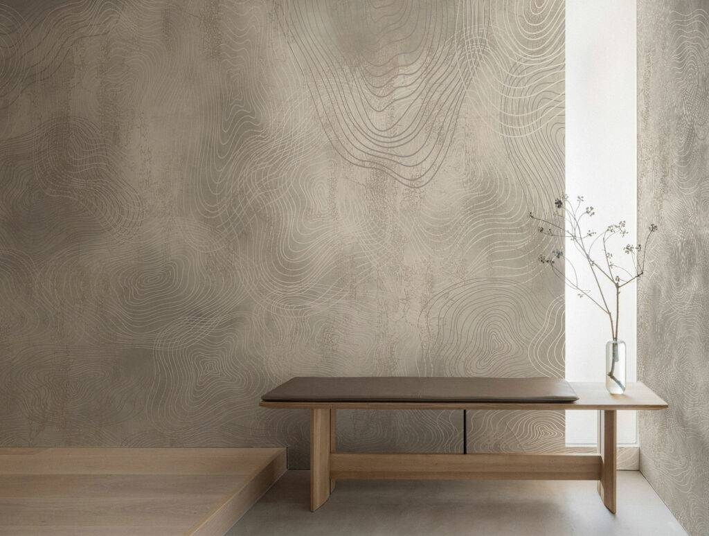 Handsome lines wall mural – Nouqoush